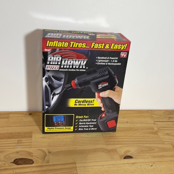 As Seen On TV | Other | As Seen On Tv Air Hawk Pro Automatic Cordless Tire Inflator | Poshmark